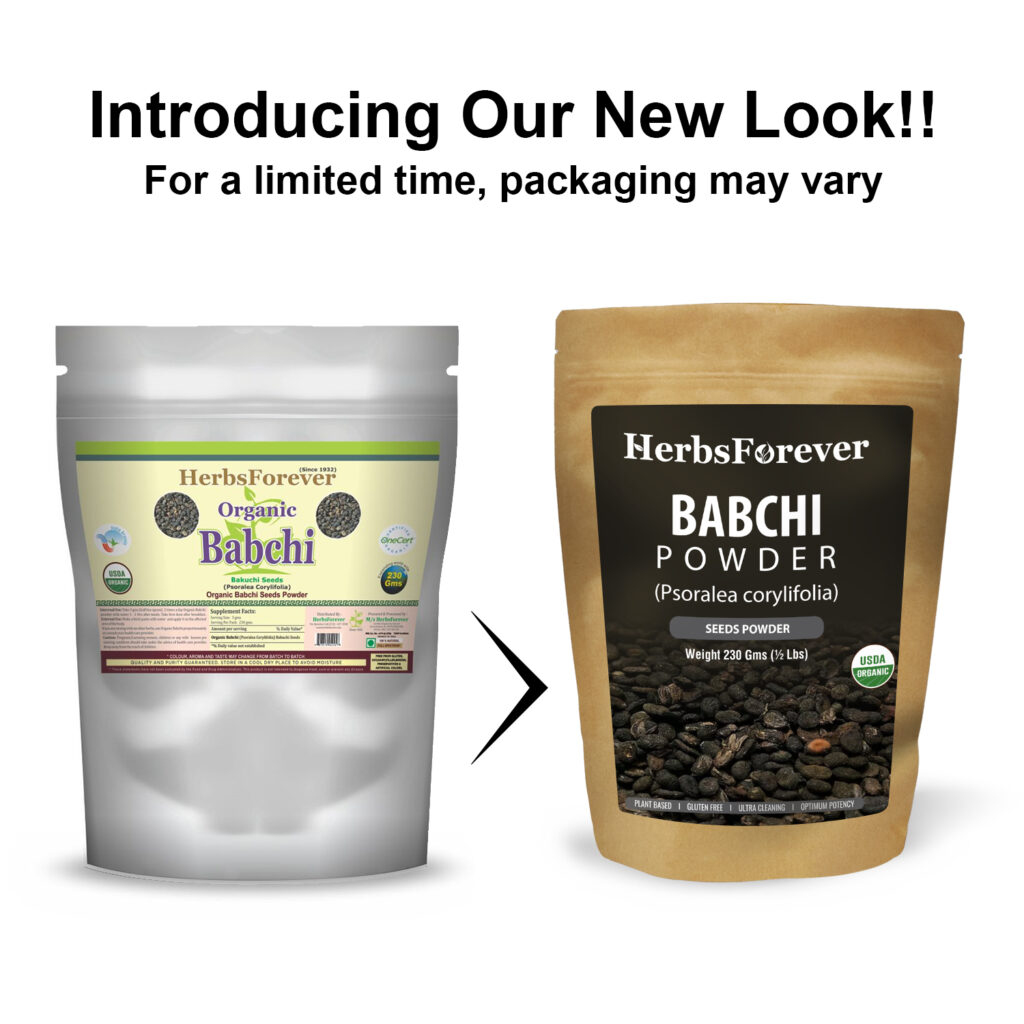 Organic Babchi Powder - PsoraleaCorylifolia - Non GMO - Organic - Vegan ...