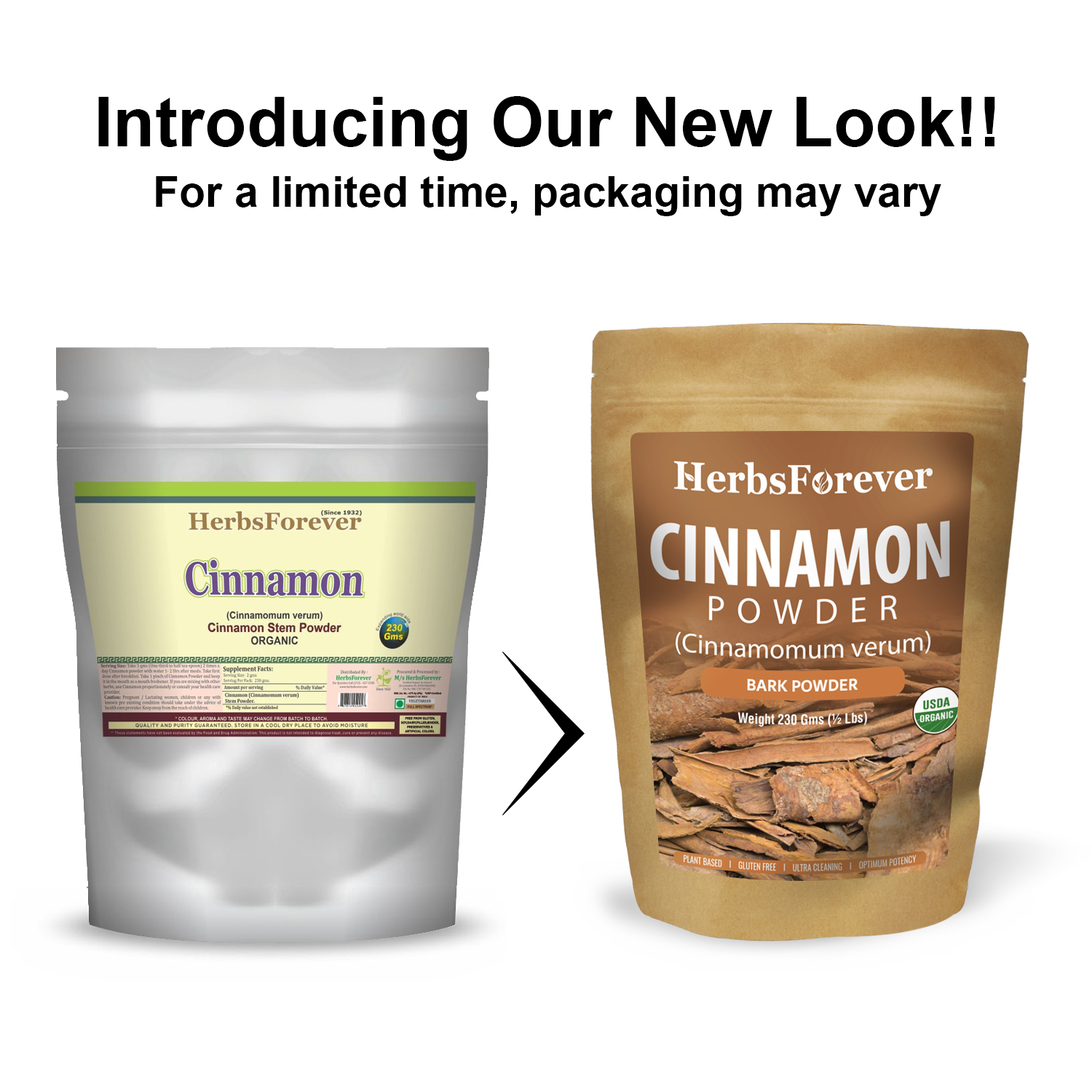 Organic Cinnamon Powder - Ayurvedic Health Product - HerbsForever