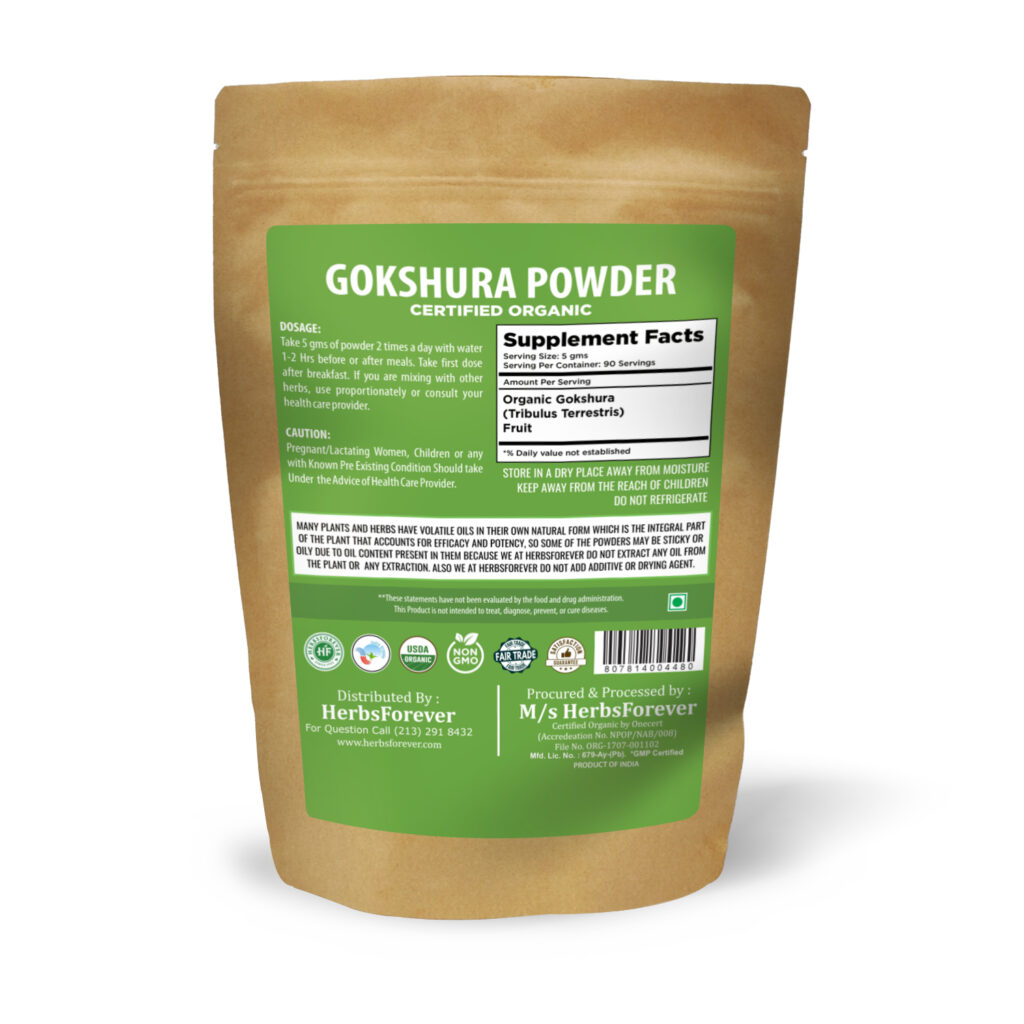 Gokshura Powder - Ayurvedic Health Product - HerbsForever