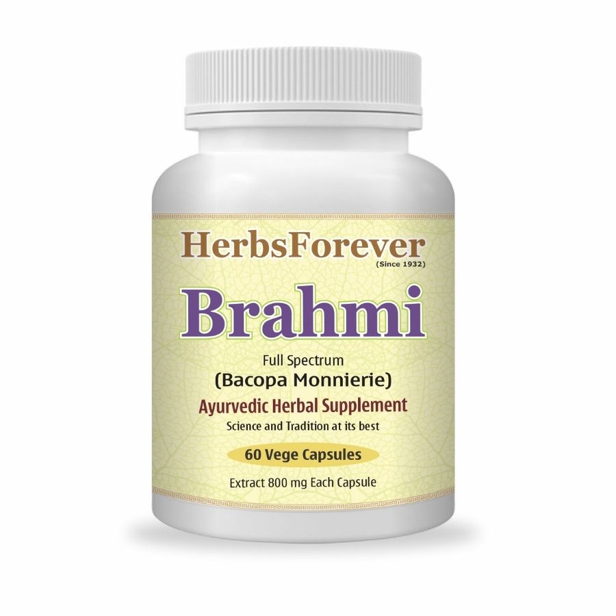 Ayurvedic Brahmi Capsules - Ayurvedic Herbal Supplement
