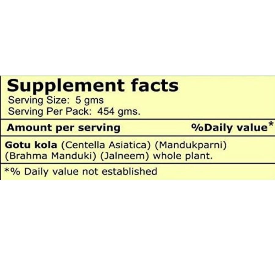 Gotu Kola Powder - Best Herbal Supplements - HerbsForever