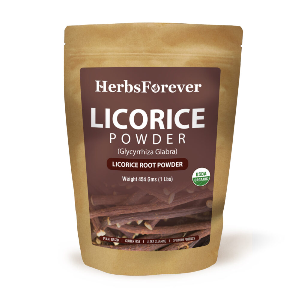 Organic Licorice Powder- Glycyrrhiza Glabra- Non GMO- Organic- Vegan ...