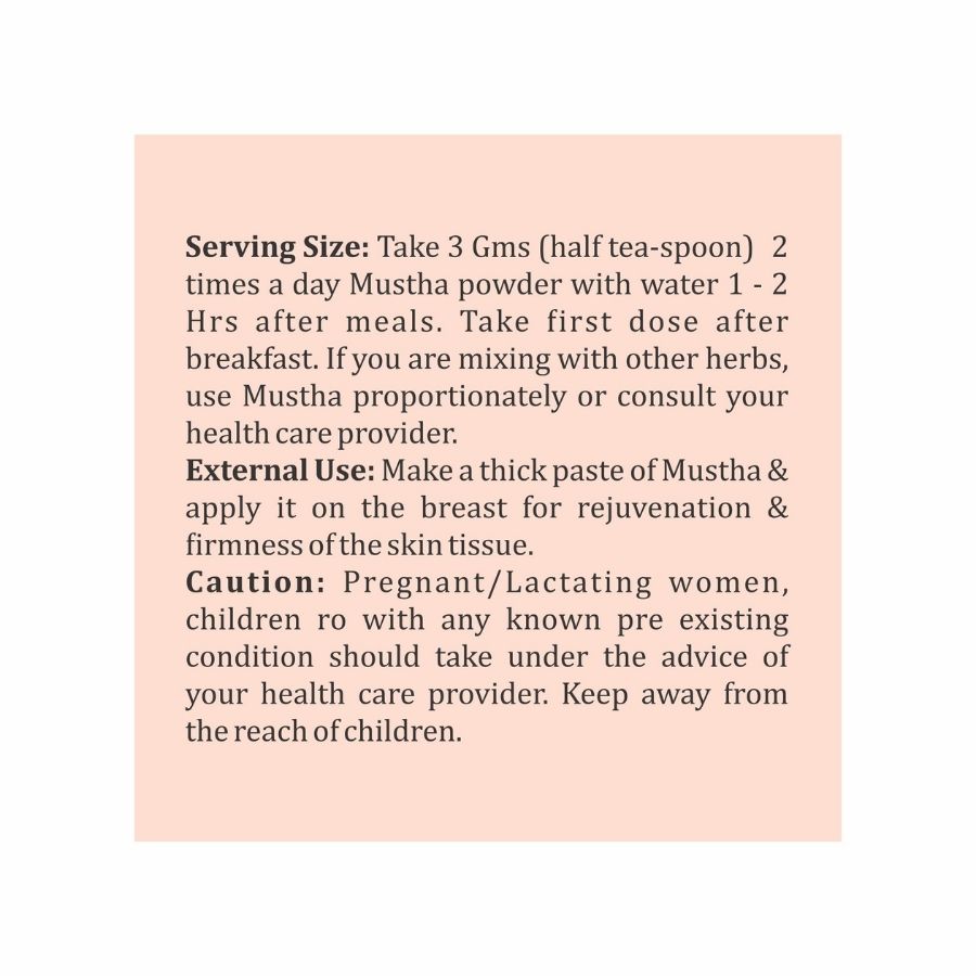 Mustha Powder - HerbsForever