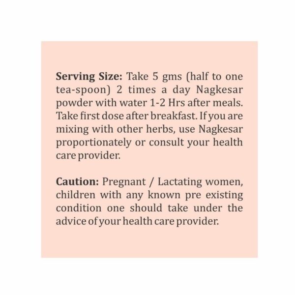 Nagkesar Powder - HerbsForever