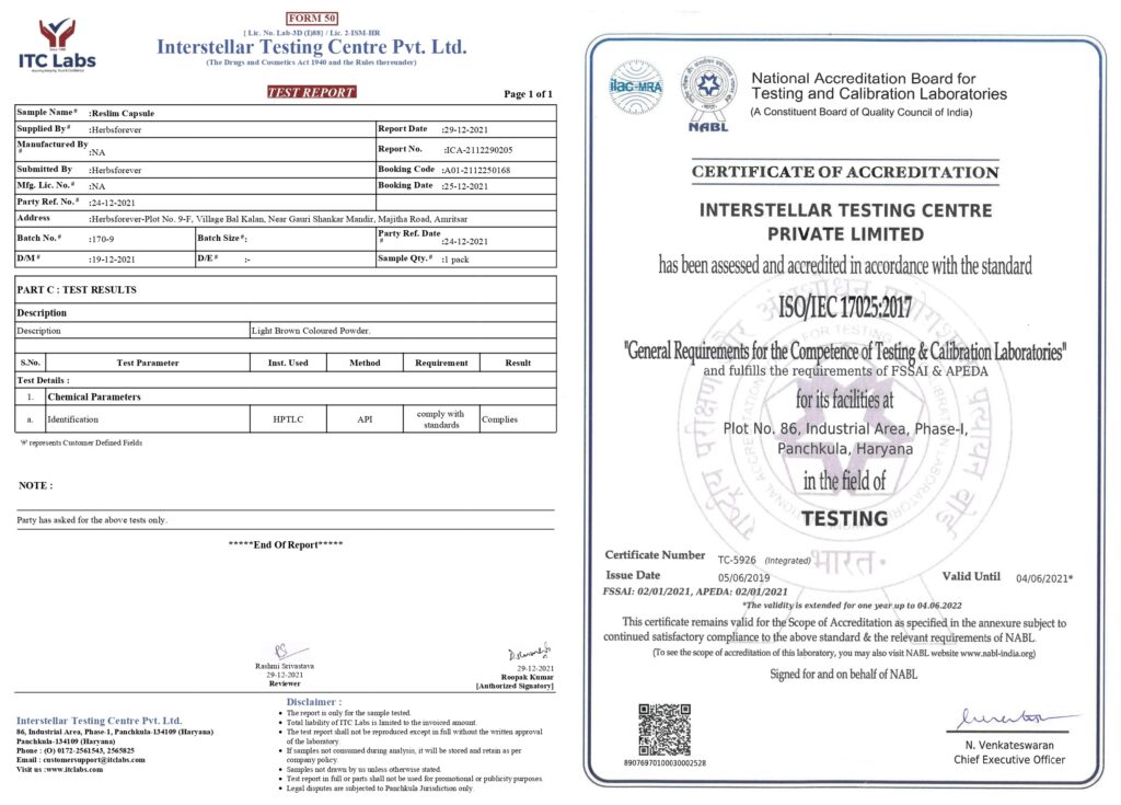 Reslim Capsules - HerbsForever