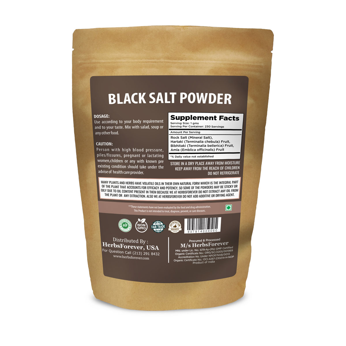 Ayurvedic Black Salt - Online Ayurvedic Products - HerbsForever