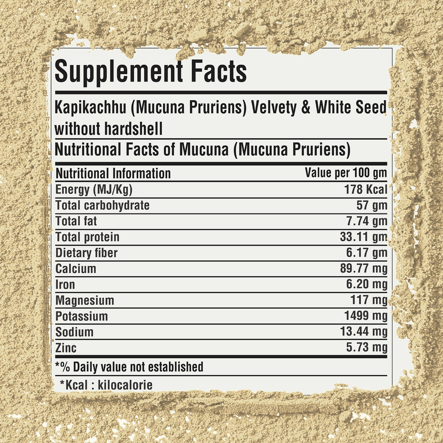 Mucuna Powder - Ayurvedic Health Product - HerbsForever
