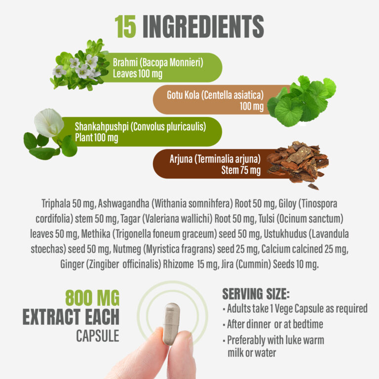 Sleep Ez Capsules - For Easy Sleep - Sleep Aid Supplement - HerbsForever